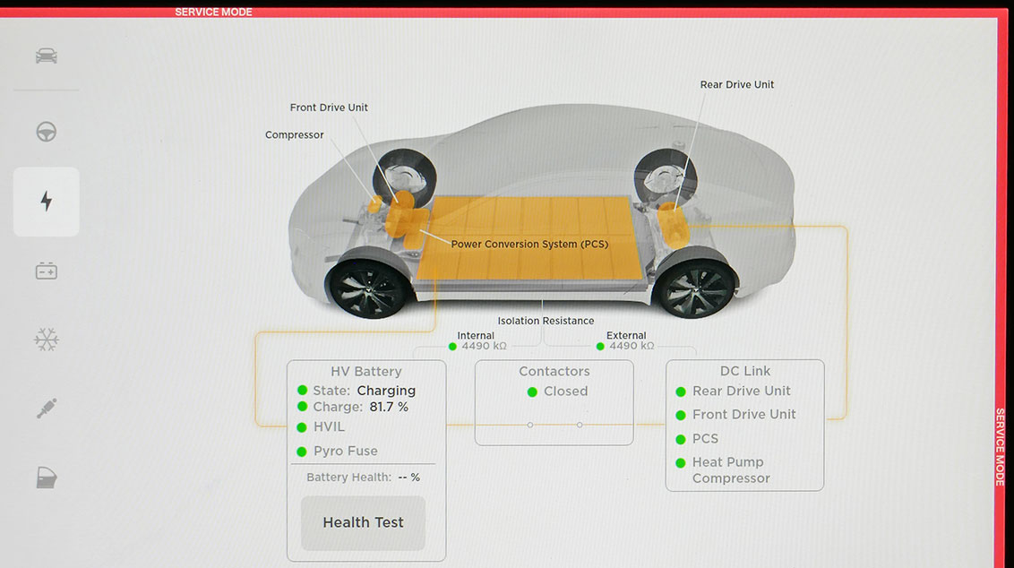 Service Mode – TeslaTap