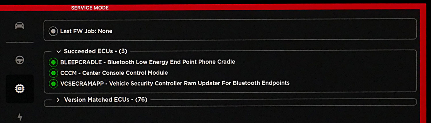 Service Mode – TeslaTap