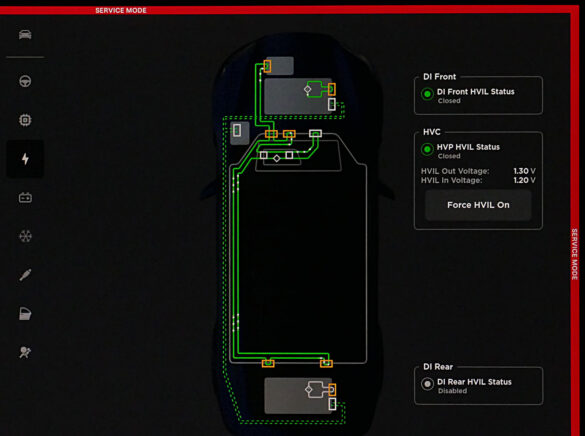 Service Mode – TeslaTap