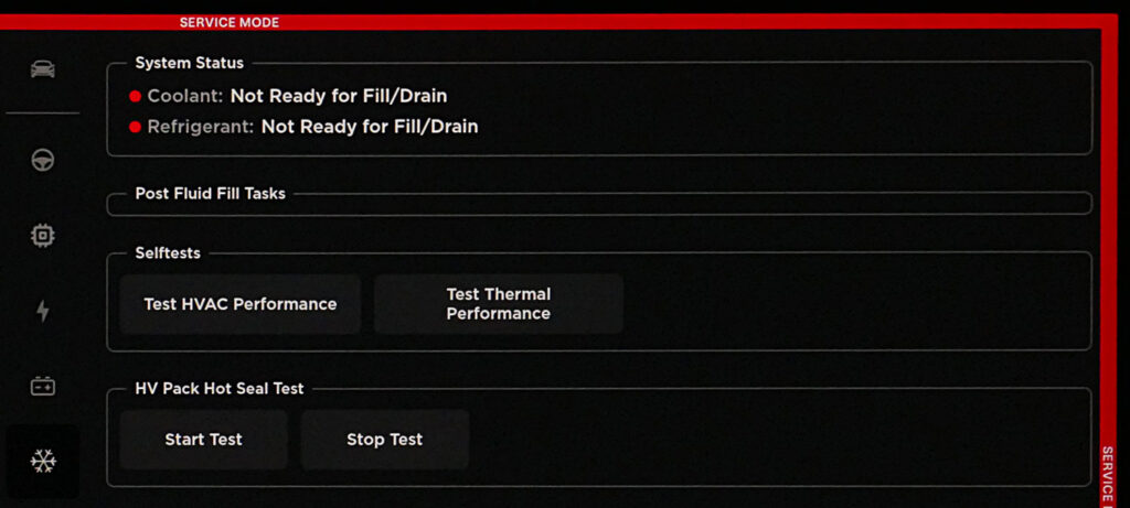 Service Mode – TeslaTap