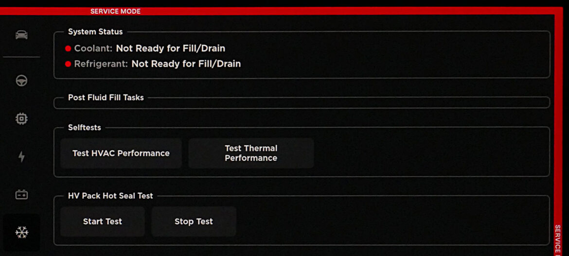 Service Mode – TeslaTap