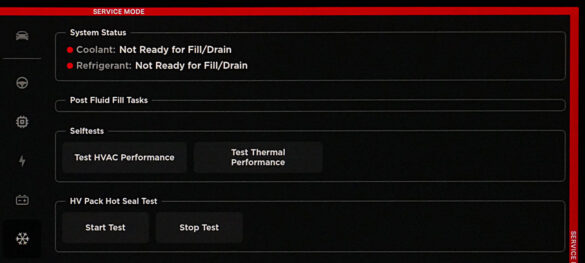 Service Mode – TeslaTap