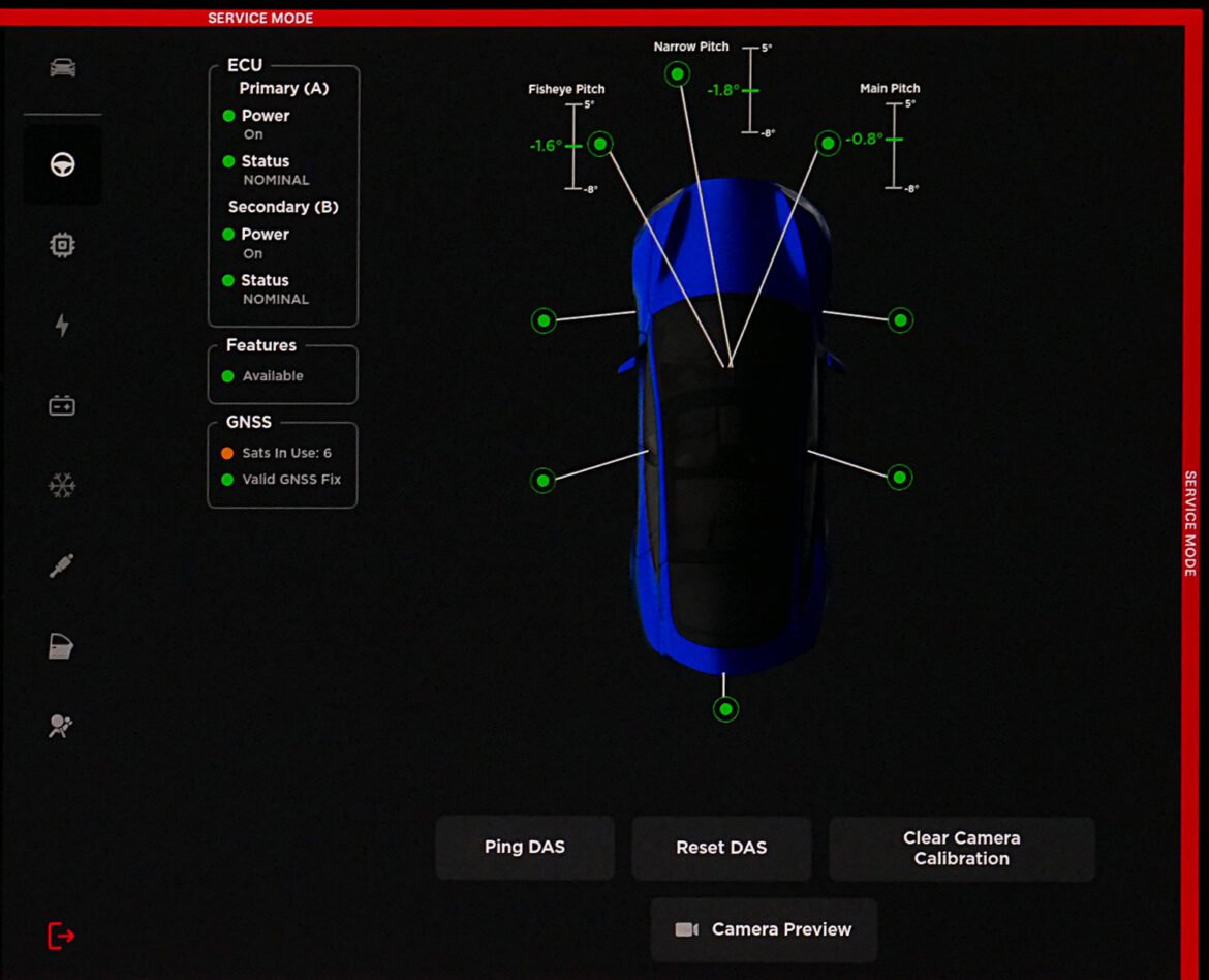 Service Mode – TeslaTap