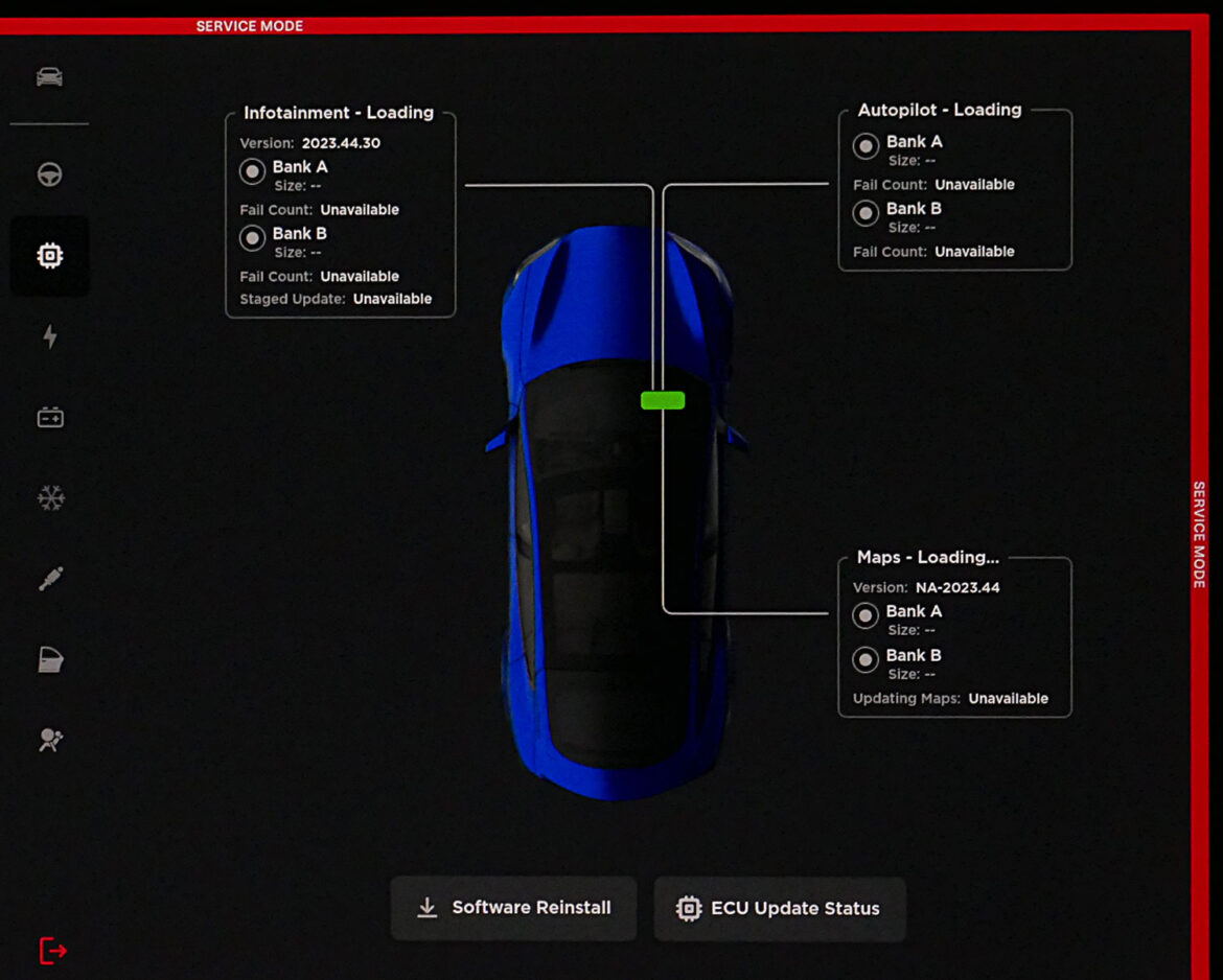 Service Mode – TeslaTap